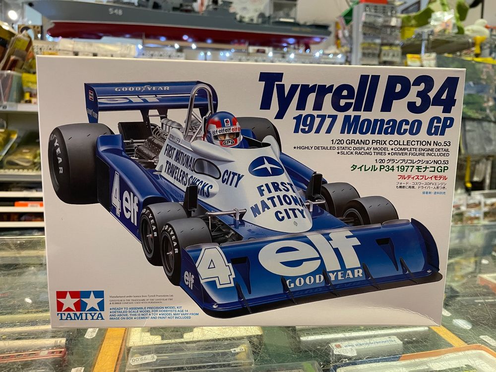 Tamiya 1:20 Tyrrell P34 1977 Monaco kit | Kaufen auf Ricardo
