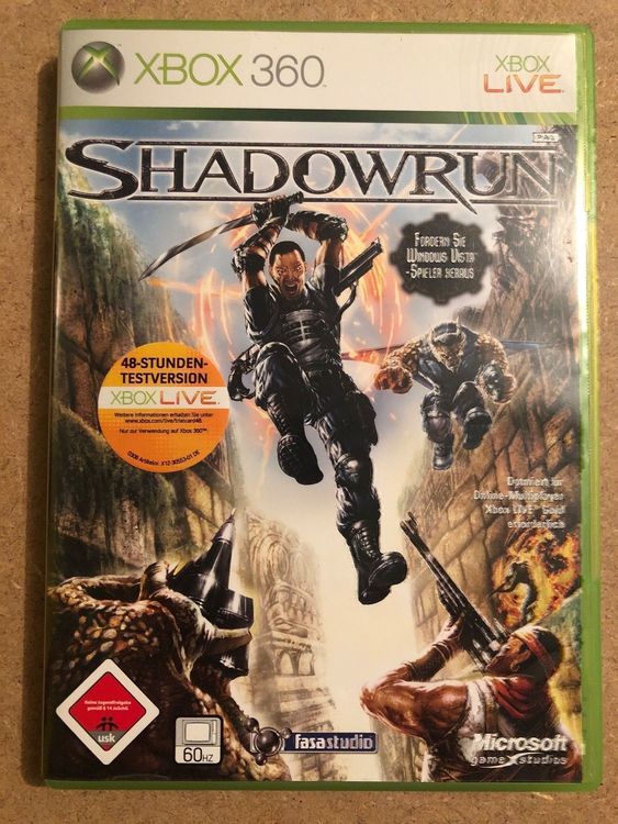 Shadowrun für Xbox 360 (Gebraucht) in Kestenholz für CHF 14 – mit ...