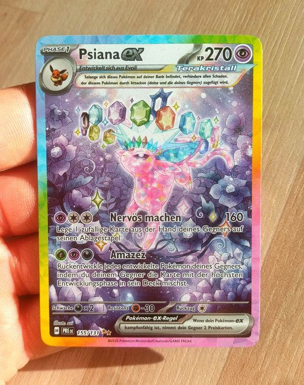 Psiana EX 155/131, Prismatische Entwicklungen (Neu (gemäss Beschreibung ...