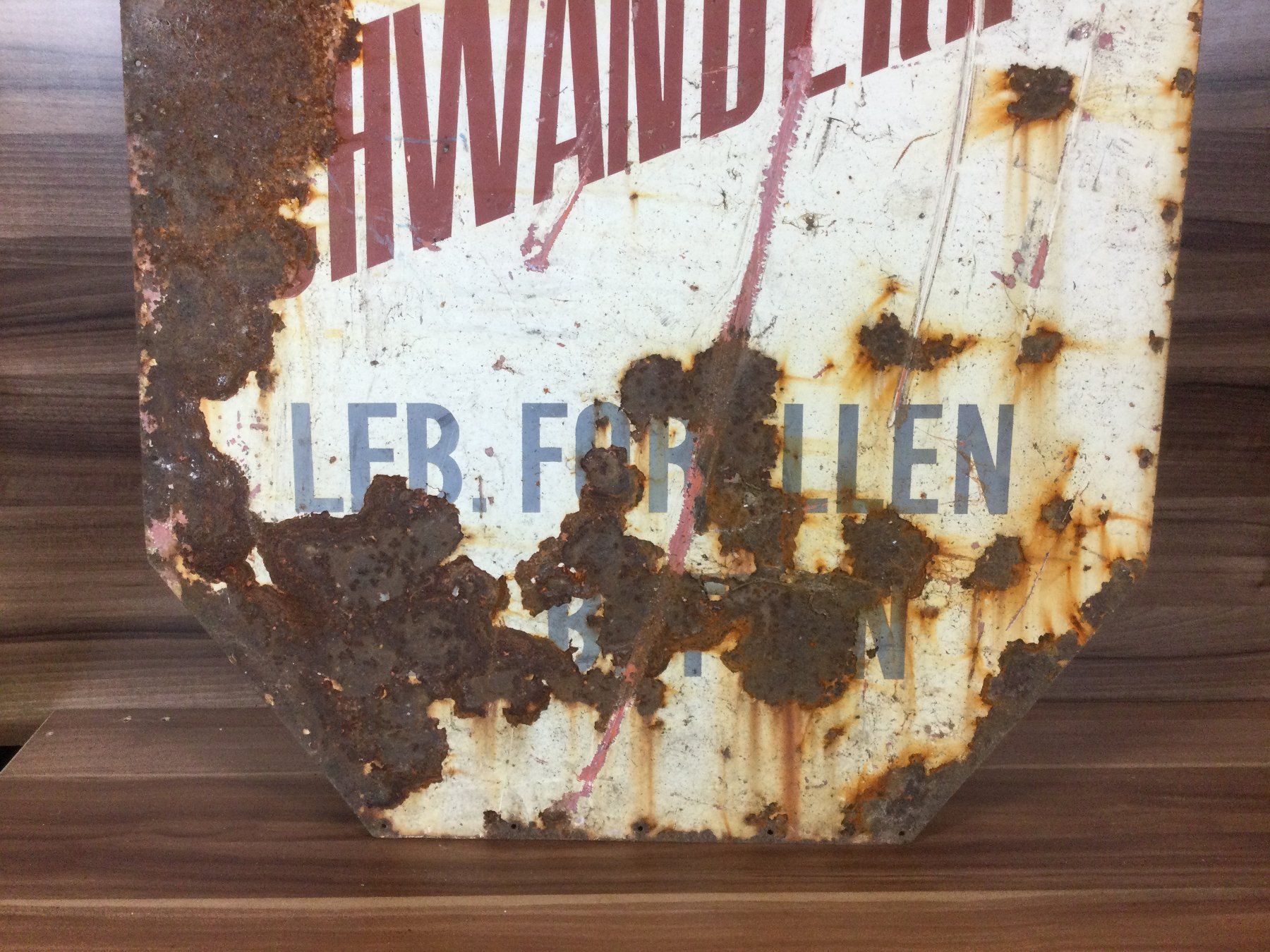 Antikes Blech Schild Hotel Schwanderhof Garage 20 Betten (Gebraucht) in ...