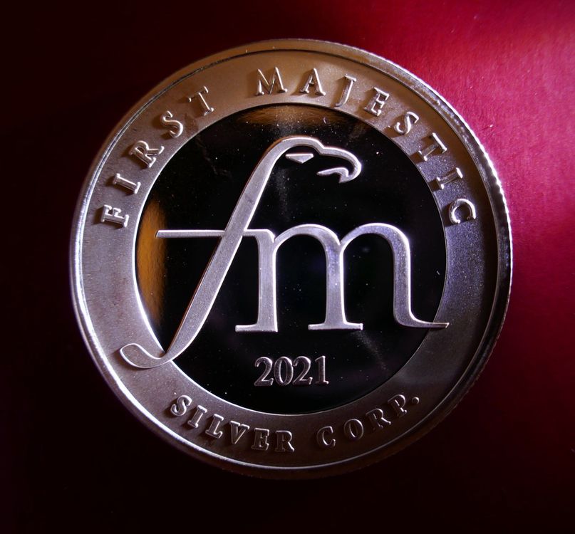 1 oz Silber 999 /Maja Tempel 2021 von First Majestic corp. (Neu (gemäss ...