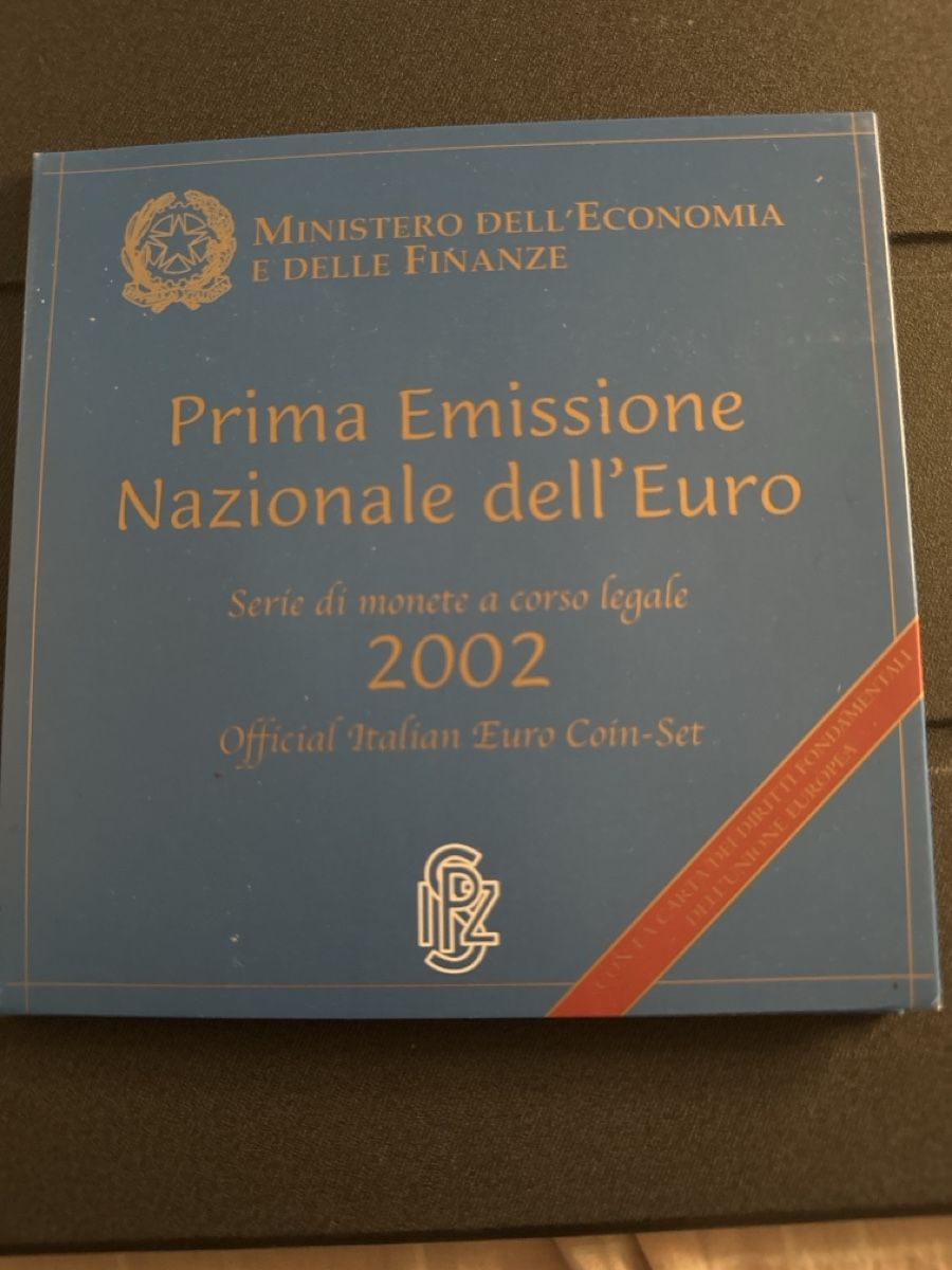 Euro Coin Set 2002 Italien (Neu und originalverpackt) in Kaltbrunn für ...