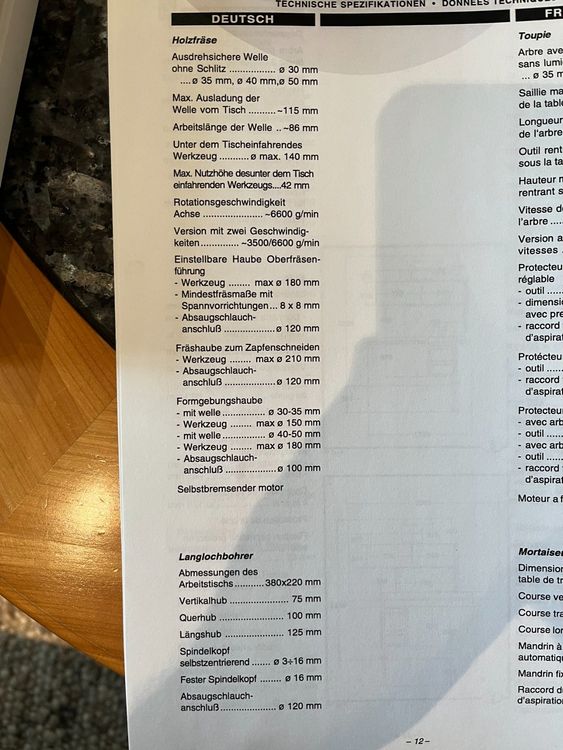 Holzbearbeitung- Kombimaschine MiniMax LAB 300N mit Absaugun (Gebraucht ...
