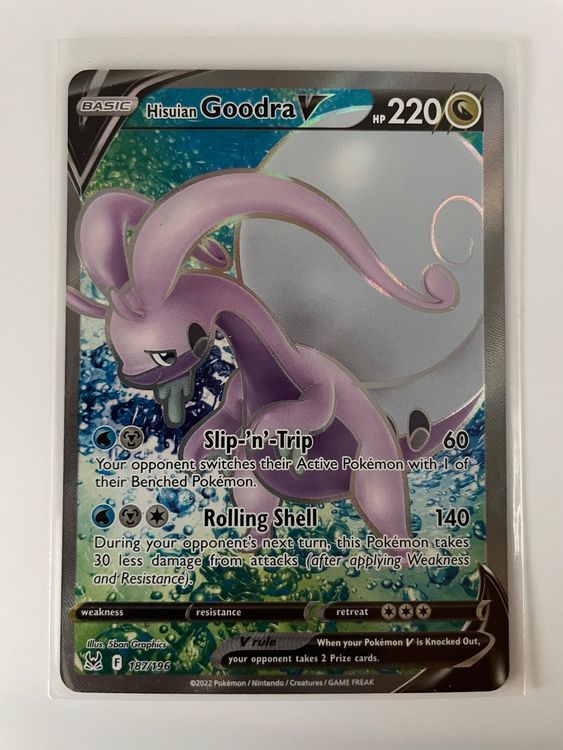 Pokémon Lost Origin Goodra V | Acheter sur Ricardo