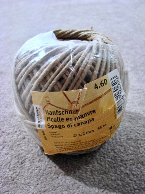 Knäuel Hanf Schnur Packschnur Natur 2.2 mm Do It | Kaufen auf Ricardo