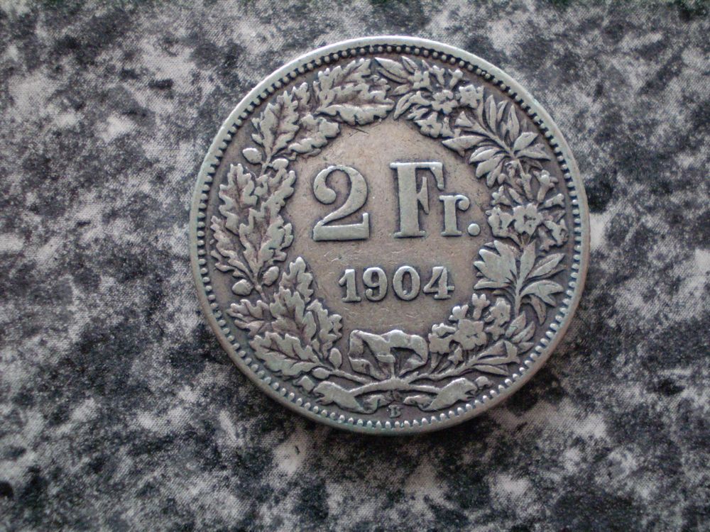 2 Fr.1904 !!! sehr Rar !!! ab 1.- !!! (Gebraucht) in Dierikon für CHF 14 – mit Lieferung auf ...