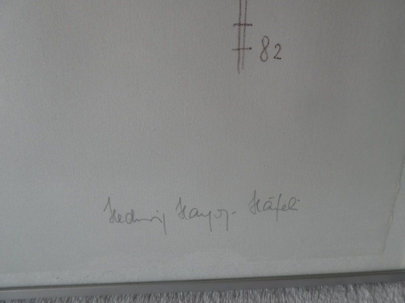Original Lithographie Hedwig Hayoz-Häfeli (Gebraucht) in Magden für CHF ...