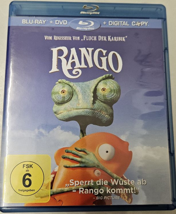 Rango - Blu-ray + DVD - Animationsfilm für Gross & Klein (Gebraucht) in ...
