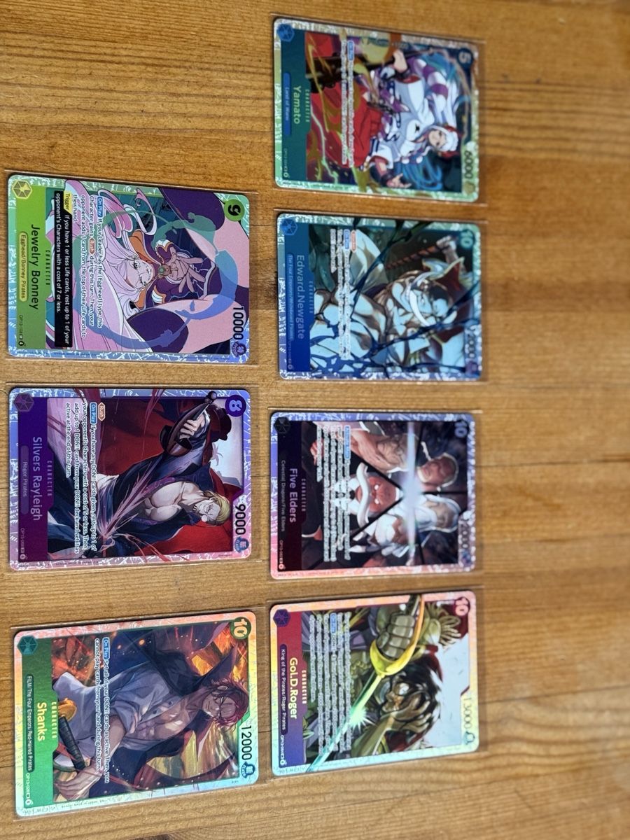 One Piece OP13 SR Foil Karten Boosterfrisch !🔥 (Neu (gemäss Beschreibung)) in Gottlieben für CHF ...