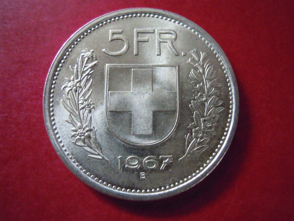 5 Fr. 1967 unz (Neu (gemäss Beschreibung)) in Kriegstetten für CHF 10 – mit Lieferung auf ...