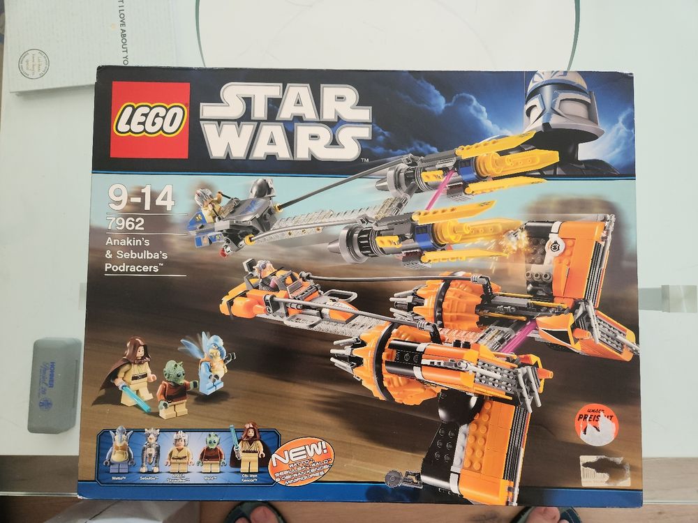 LEGO Star Wars 7962 Anakin's & Sebulba's Podracers (Neu (gemäss ...