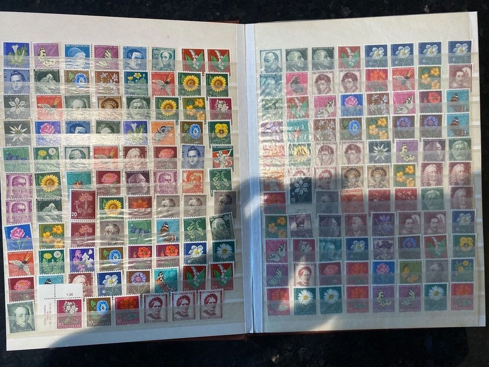 Album ungestempelt Pro Juventute alte Frankaturware 202.40Fr (Neu (gemäss Beschreibung)) in Wil ...