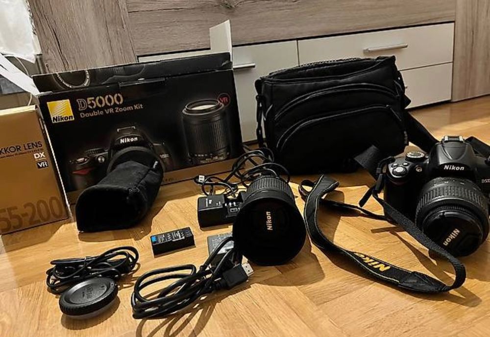 Nikon D5000 (Gebraucht) in für CHF 224 – mit Lieferung auf Ricardo kaufen