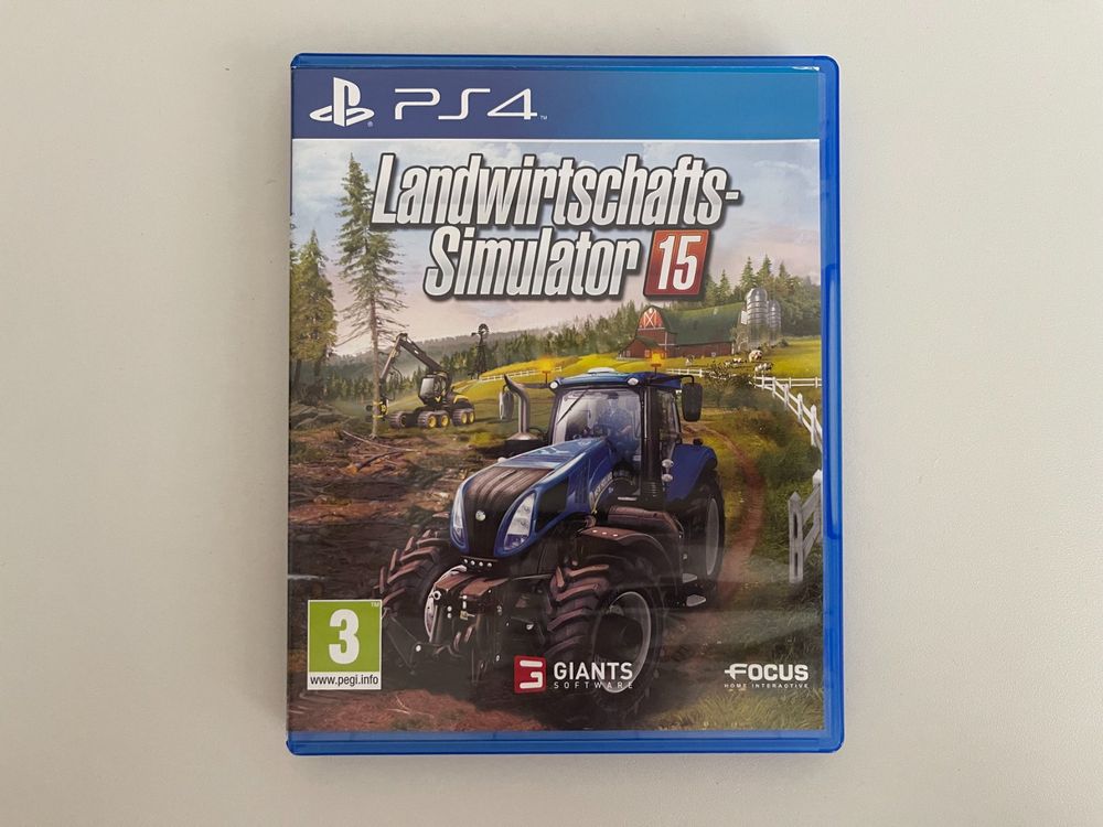 Landwirtschafts-Simulator 15, Sony Playstation 4, PS4, PS5 (Gebraucht) in Couvet für CHF 11 ...