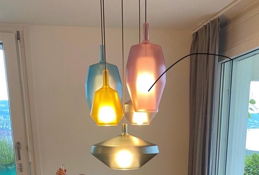Design-Pendelleuchte MOM von Penta Light – 5er-Version (Neu (gemäss ...