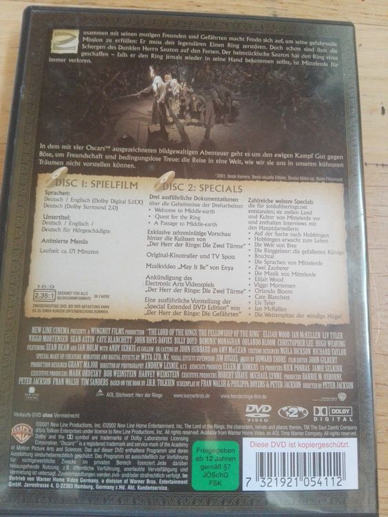 Der Herr der Ringe + Der Hobbit (Trilogien) -6'DVD's-Set- | Kaufen auf ...