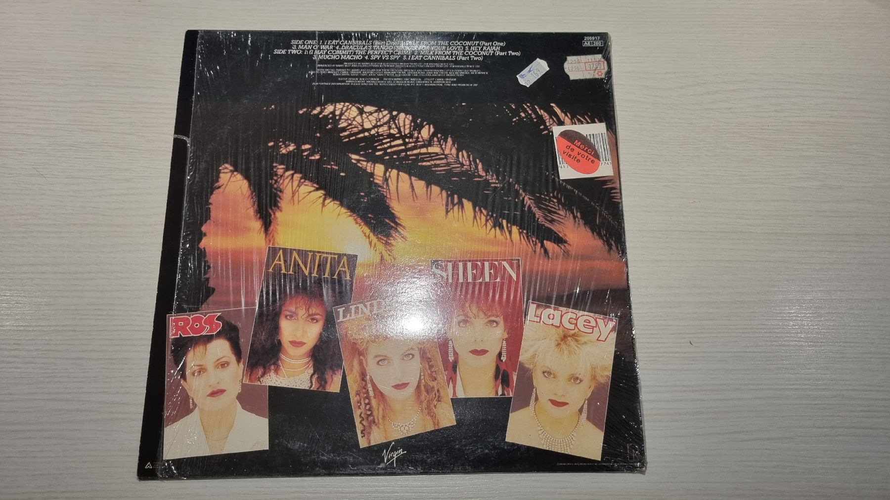 Toto Coelo - Man o' War LP, rare et en excellent état! (D'occasion) à ...