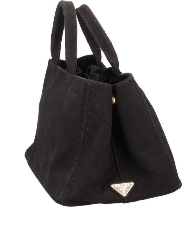 Tasche von PRADA, Modell Canapa, Denim schwarz, mit Quittung | Kaufen auf Ricardo