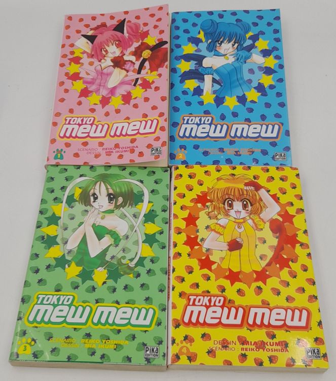 Manga Tokyo Mew Mew tomes 1 à 4 – Yoshida & Ikumi – Pika (Gebraucht) in ...
