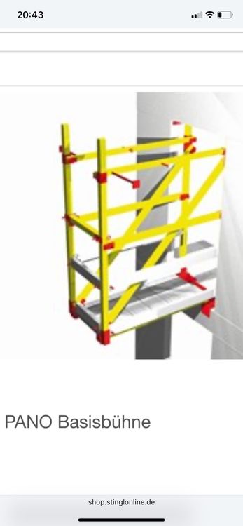 Stingl Mobil PANO - Arbeitsbühne für Liftbau | Kaufen auf Ricardo
