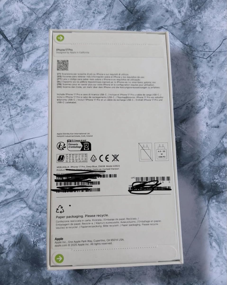 Neues iPhone 17 Pro, Deep Blue, 256GB - Originalverpackt (Neu und ...