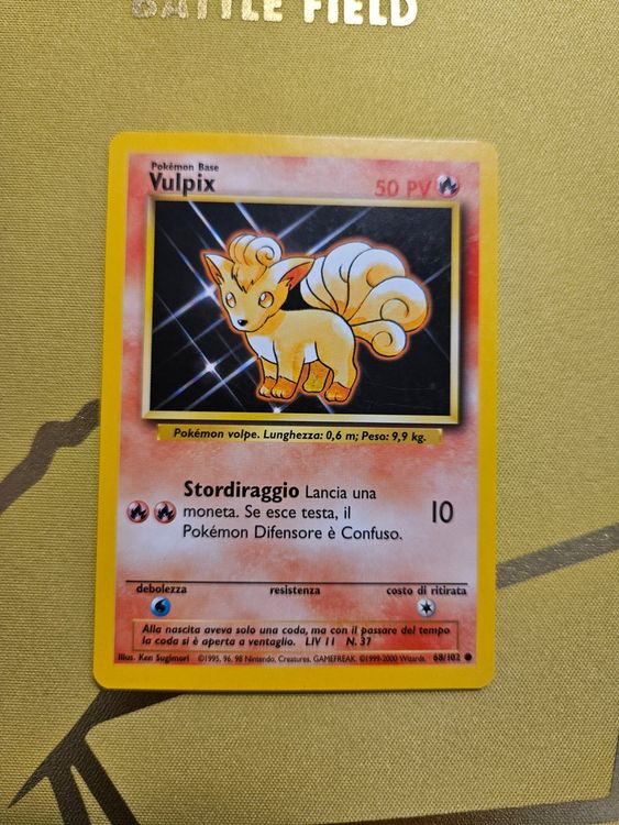 Base Set - Vulpix (Gebraucht) in Bellinzona für CHF 1 – mit Lieferung ...