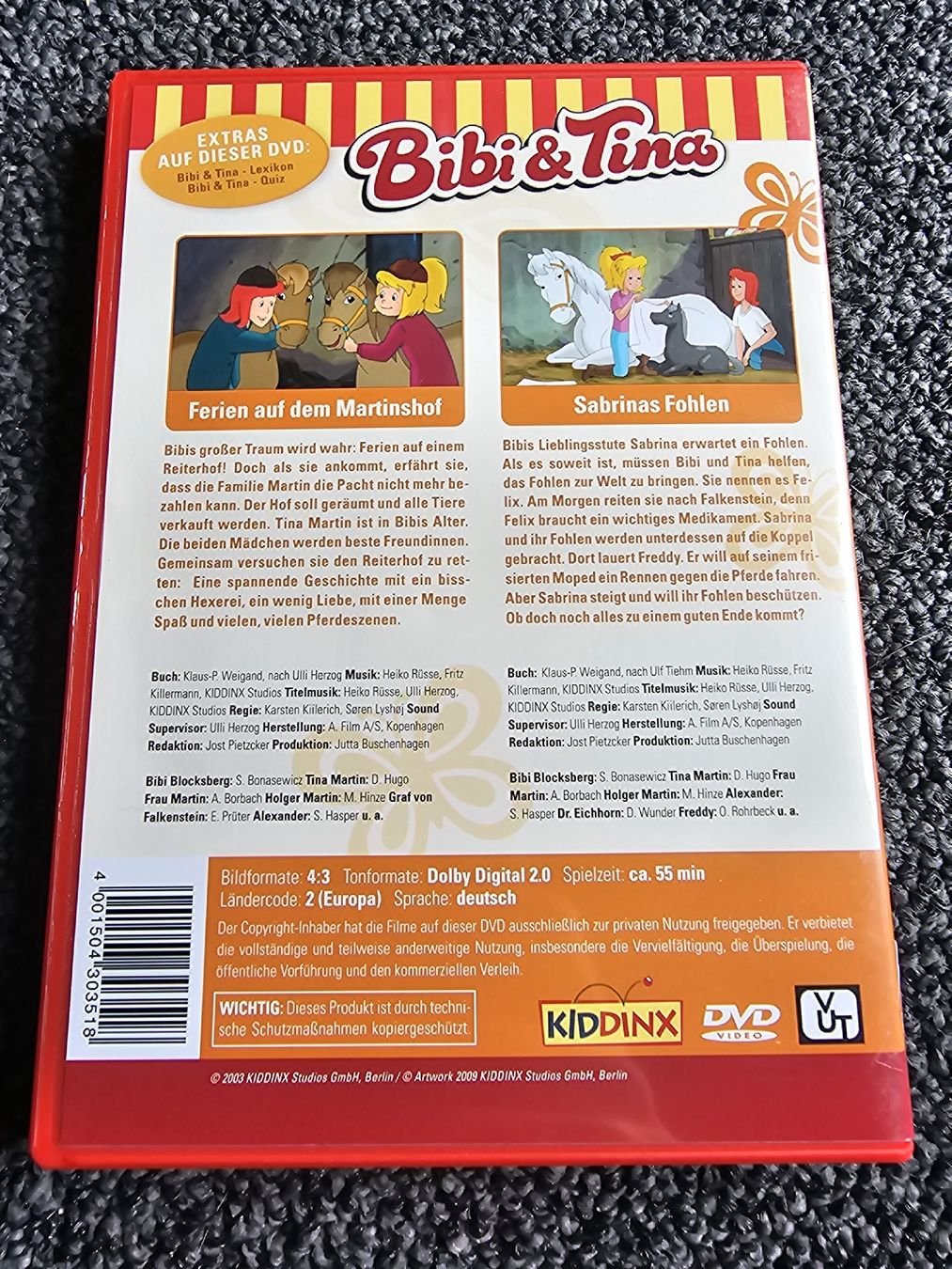 Bibi &Tina DVD - Sabrinas Fohlen & Ferien auf dem Hof(17157) (Gebraucht) in Ruswil für CHF 1 ...