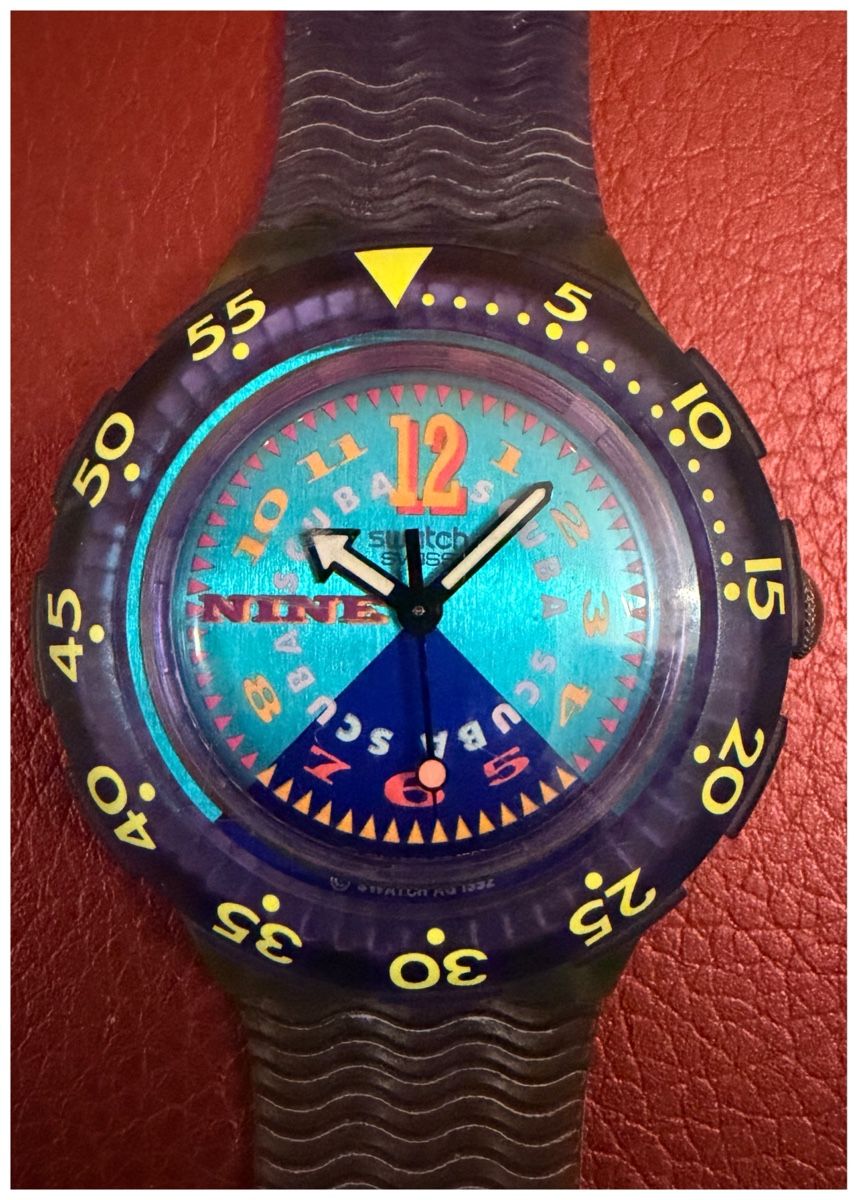 Swatch Scuba 200 - BERMUDA TRIANGLE - 1993 (Neu (gemäss Beschreibung ...
