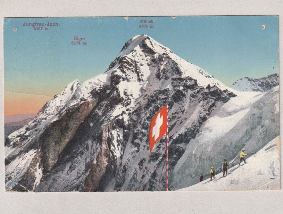 JUNGFRAU-JOCH (Skitourenläufer) 1917 (A9 | Kaufen auf Ricardo