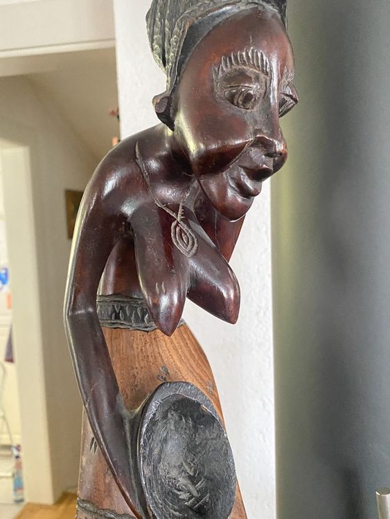 Afrikanische Holzskulptur,Handarbeit, Rarität, Vintage Deko (Gebraucht) in Baden für CHF 21 ...
