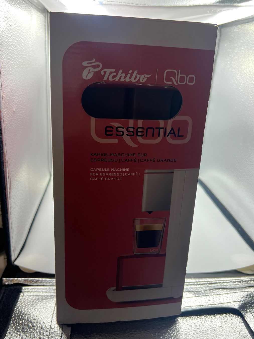 Tchibo Qbo Essential Kapselmaschine - Neuwertig, Coral! (57) (Neu und ...