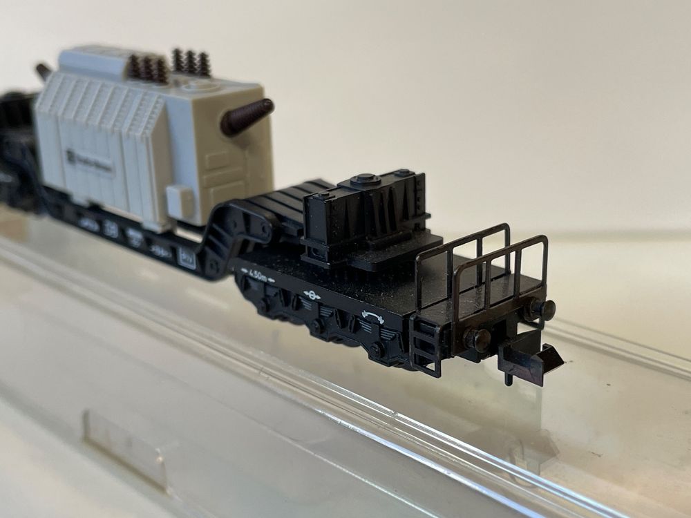 Minitrix 3298 Tiefladewagen mit Trafo | Kaufen auf Ricardo