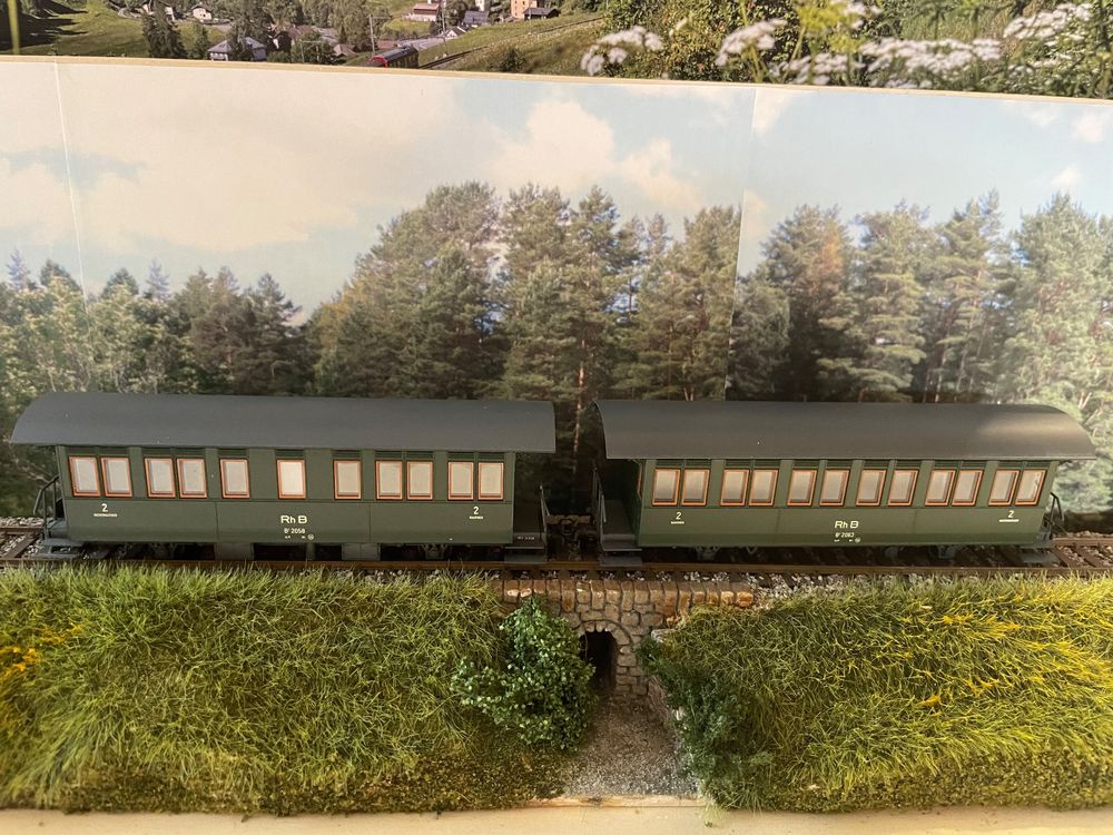 BEMO HOm 2 Personenwagen RhB | Kaufen auf Ricardo