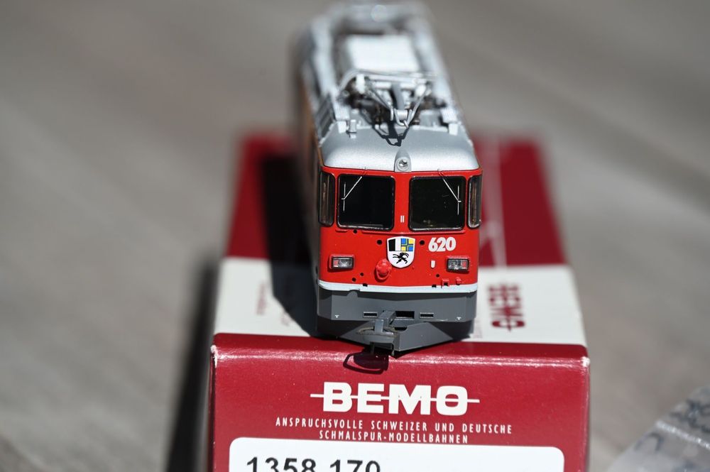 RhB H0m Bemo Ge 4/4 II 620 100 Jahre Bever Scuol digital (Gebraucht) in Goldau für CHF 450 – mit ...