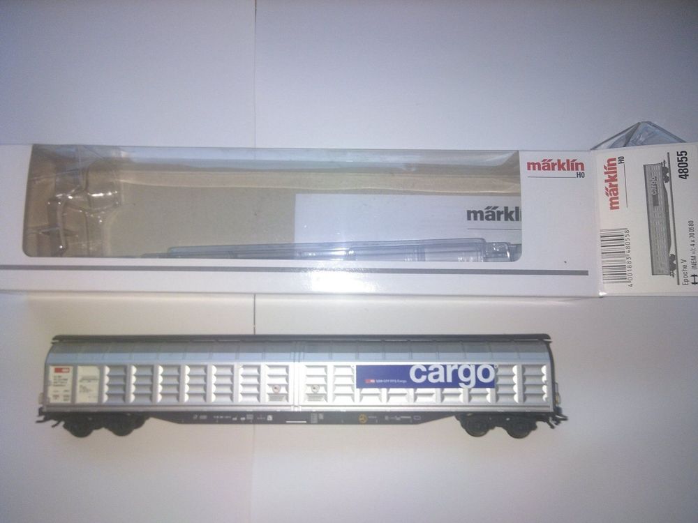 Märklin 48055 Habbillns CH-SBB, Schiebewandwagen (Neu und ...