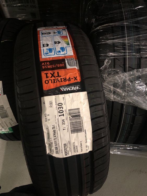 1x Tracmax X Privilio TX-1 205/55 R16 91V (Neu (gemäss Beschreibung)) in Bronschhofen für CHF 36 ...