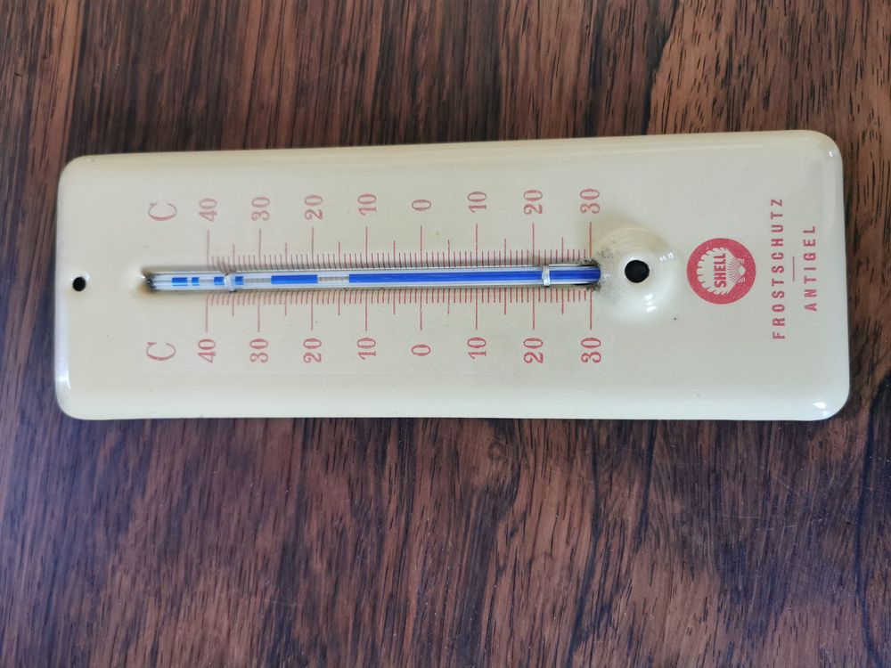 Thermometre émaillé Shell | Kaufen auf Ricardo