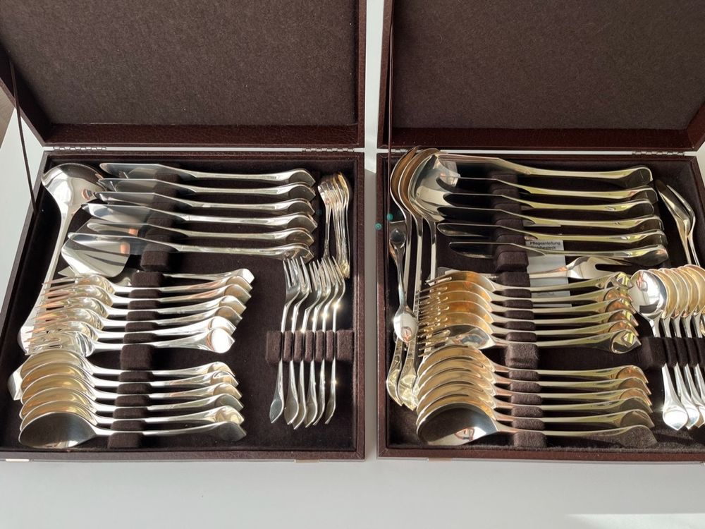 Silberbesteck (NP >CHF 2000) (Gebraucht) in Winterthur für CHF 275 – mit Lieferung auf Ricardo ...