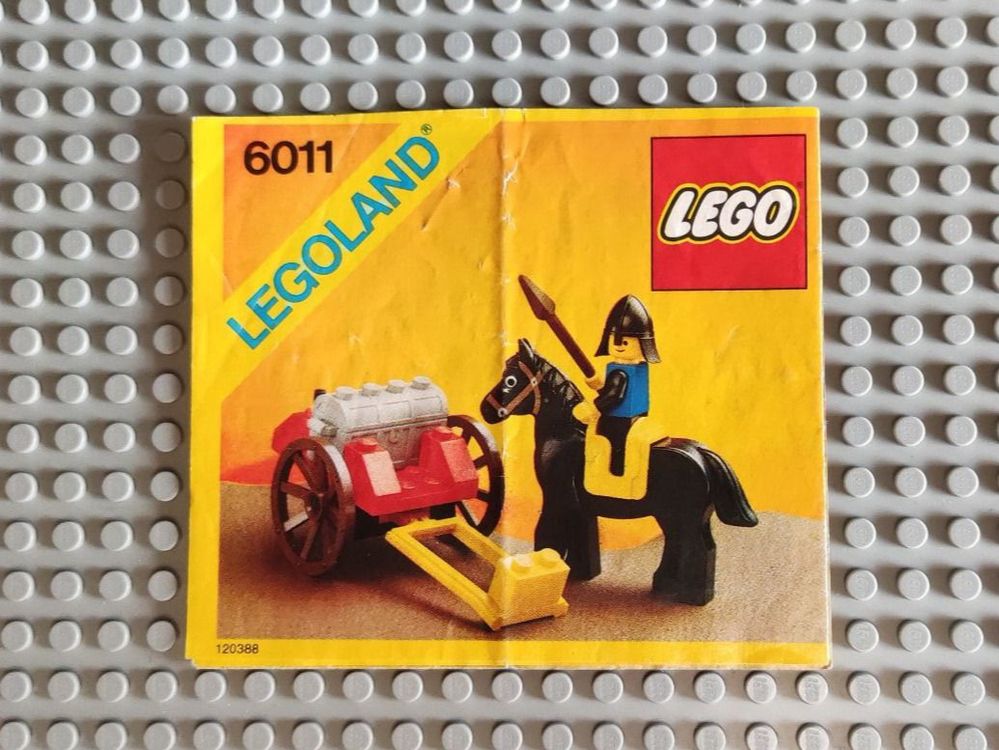 LEGO Castle Anleitung / Instructions - 6011 (Gebraucht) in Muhen für ...