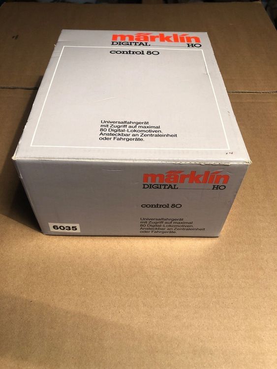 Märklin 6035 Digital Control 80 | Kaufen auf Ricardo