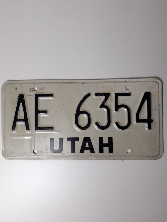 USA Nummerschild Kennzeichen Auto (Gebraucht) in Liesberg Dorf für CHF ...