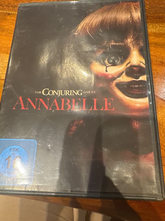 Annabelle DVD Horrorfilm Thriller Conjuring Gruselfilm (Gebraucht) in ...