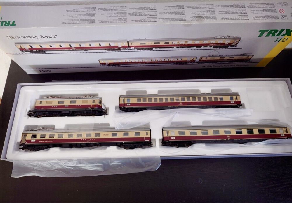 SBB, Trix TEE "Schnellzug Bavaria" HO 21238 | Kaufen auf Ricardo