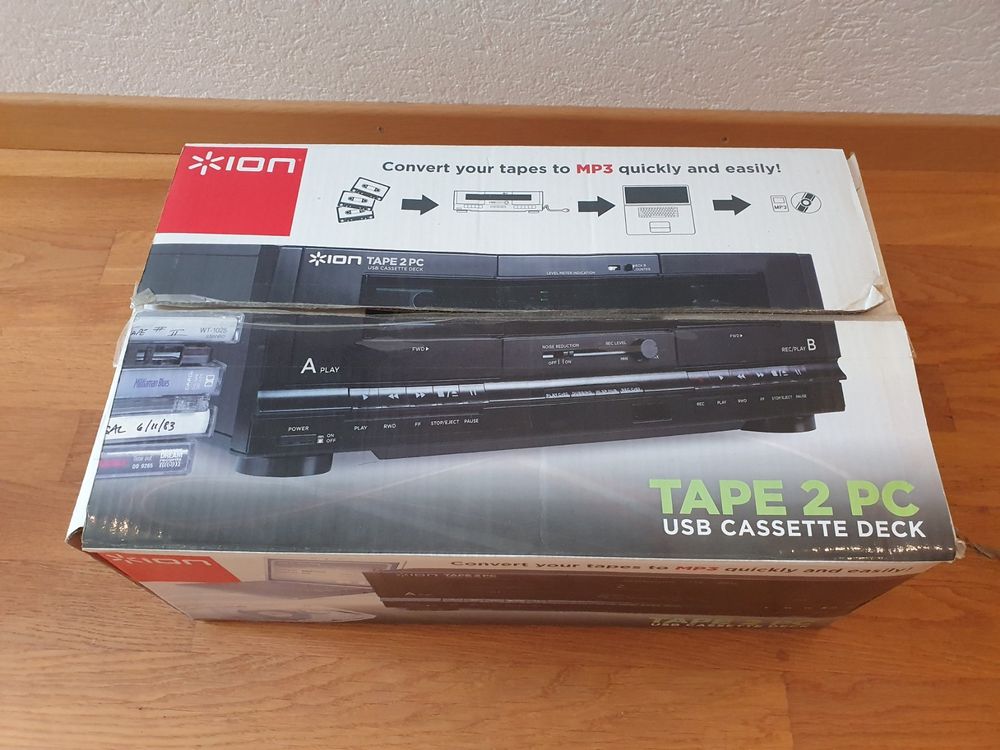 Kassetten-Konverter ION Tape 2 PC (Gebraucht) in Hendschiken für CHF 50 ...