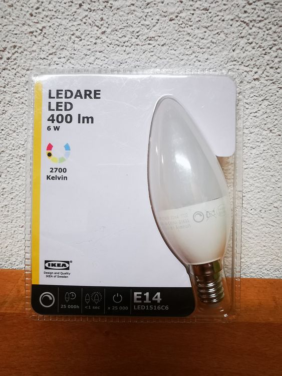 IKEA LED 6W 400lm E14 Lampe | Kaufen auf Ricardo