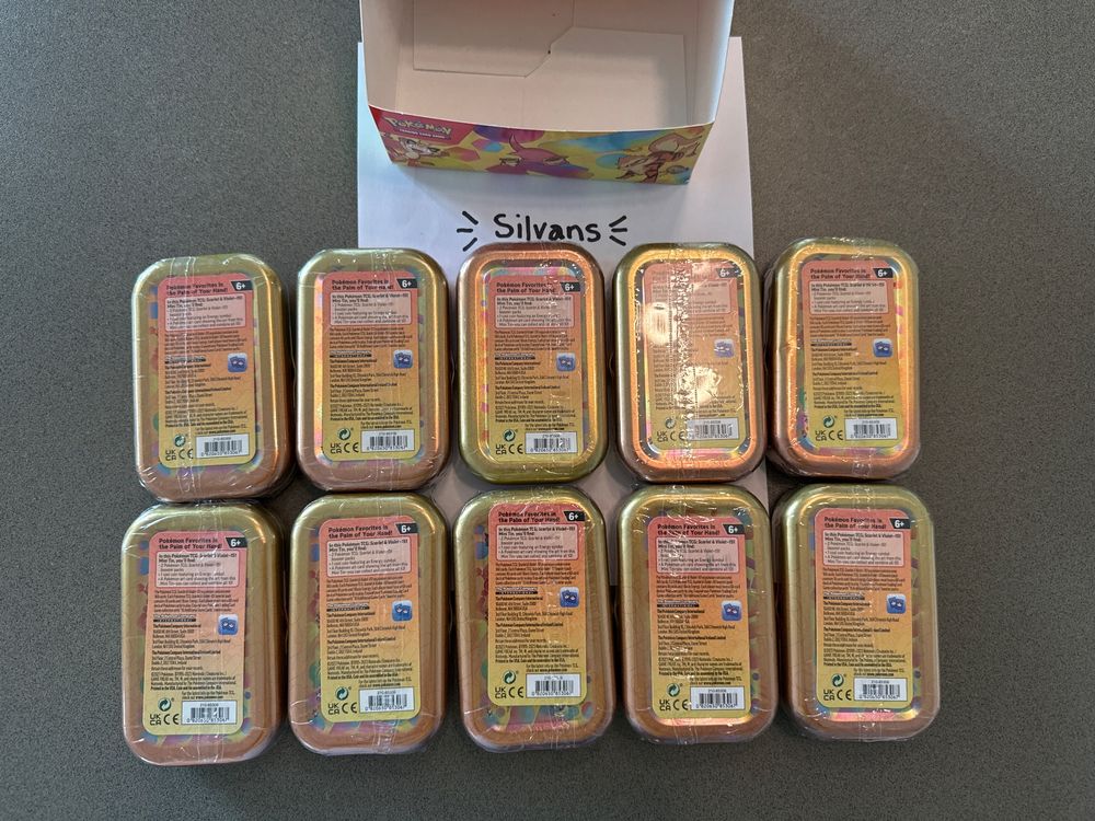 🇺🇸 10 x Mini Tin 151 Originalverpackt Englisch (Neu und ...