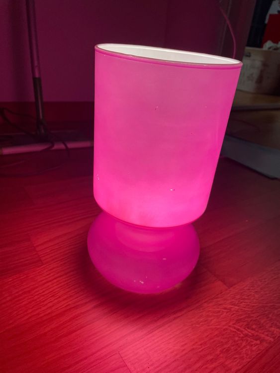 ikea lykta tischlampe pink retro vintage | Kaufen auf Ricardo