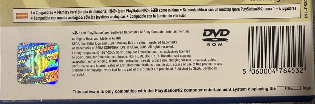 Super Monkey Ball Deluxe PS2 - Jeu en parfait état! (Neuf (Voir ...
