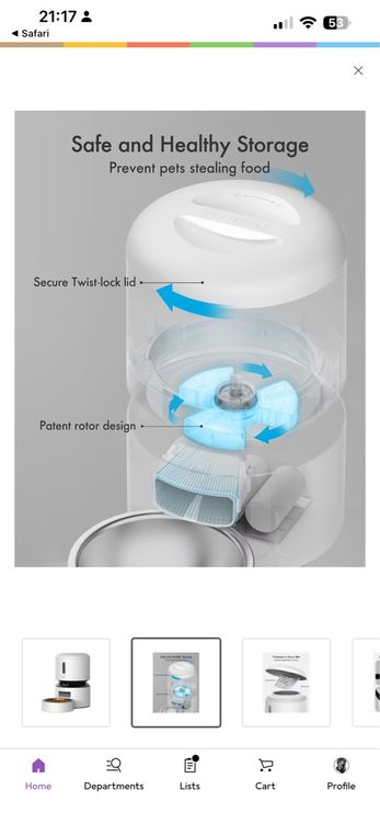Automatische Futtermaschine: Petlibro Granary Feeder (Neu (gemäss ...