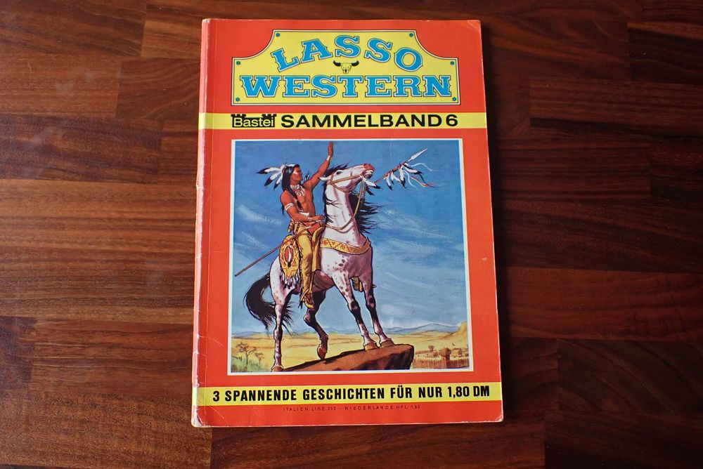 altes LASSO Comic Sammelband Nr. 6 BASTEI mit Nr. 17 bis 19 | Kaufen ...